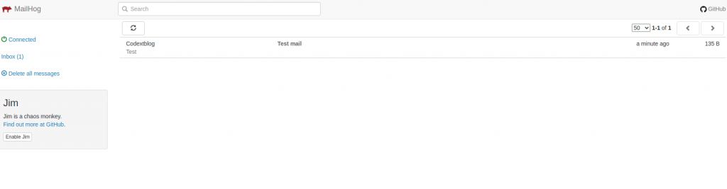 How to Test mail in localhost using Mailhog - CodextBlog